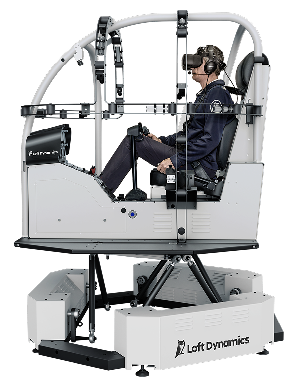 Robinson R22 — Pilot Training with VR Simulators by Loft Dynamics